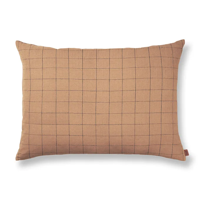 Brown pude 60x80 cm fra Ferm LIVING - NordicNest.dk
