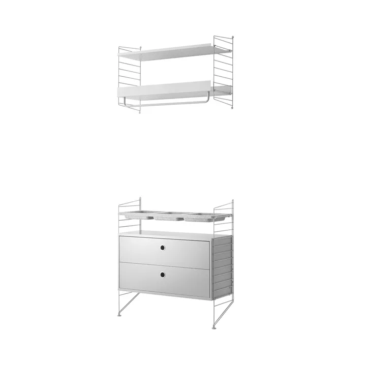 String gang grå - kombination G fra String - NordicNest.dk