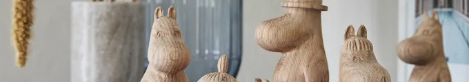 DSIGNHOUSE x Moomin - køb mumifigurer i træ. → NordicNest.dk